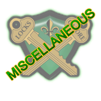Miscellaneous - Locks Galore